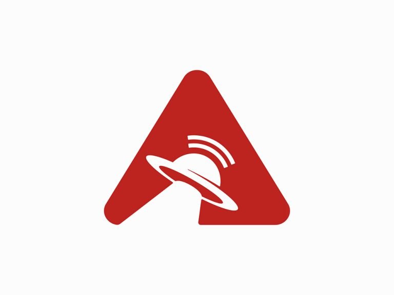 Beam Up Your Brand: 50+ Stunning UFO Logo Designs