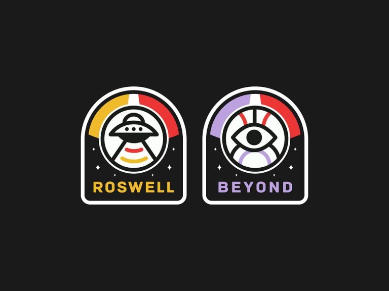 Beam Up Your Brand: 50+ Stunning UFO Logo Designs