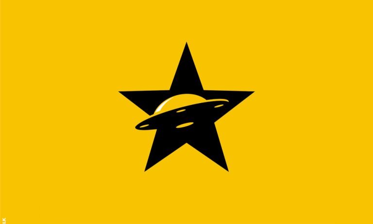 Beam Up Your Brand: 50+ Stunning UFO Logo Designs