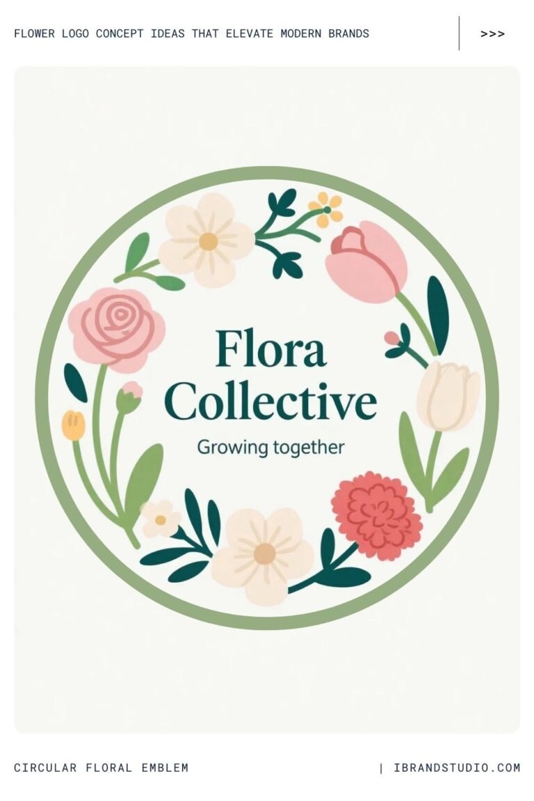 12 Meaningful Flower Logo Concept Ideas to Elevate Your Brand