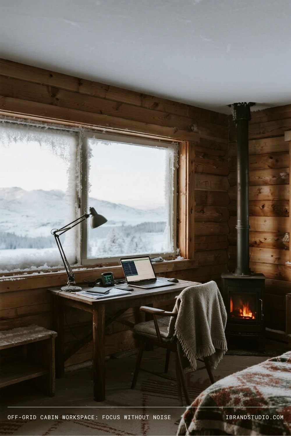 Mountain Lodge Workspace Ideas: Design for Peak Focus