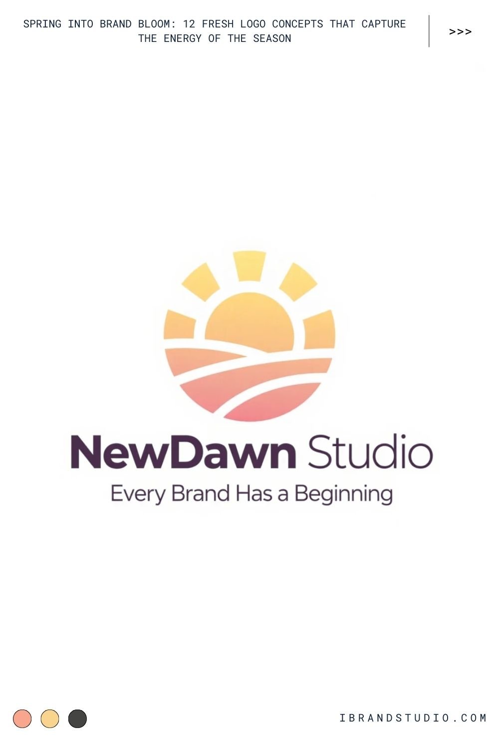 11 Fresh Spring Logo Concepts for a Brand Bloom