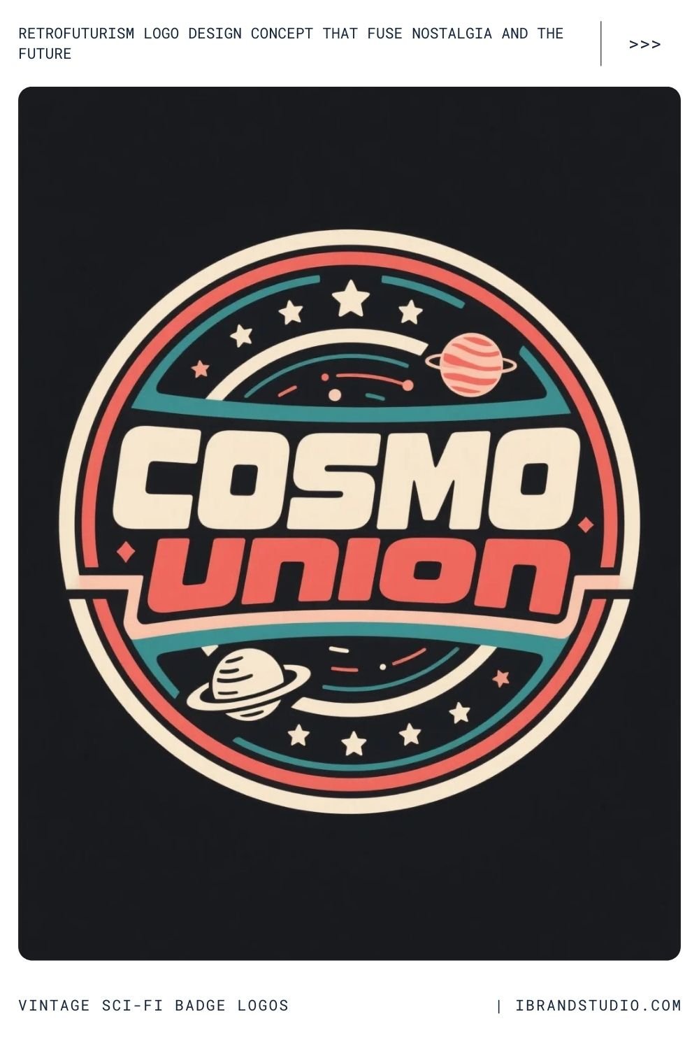 12 Retrofuturistic Logo Concepts: Past Meets Future